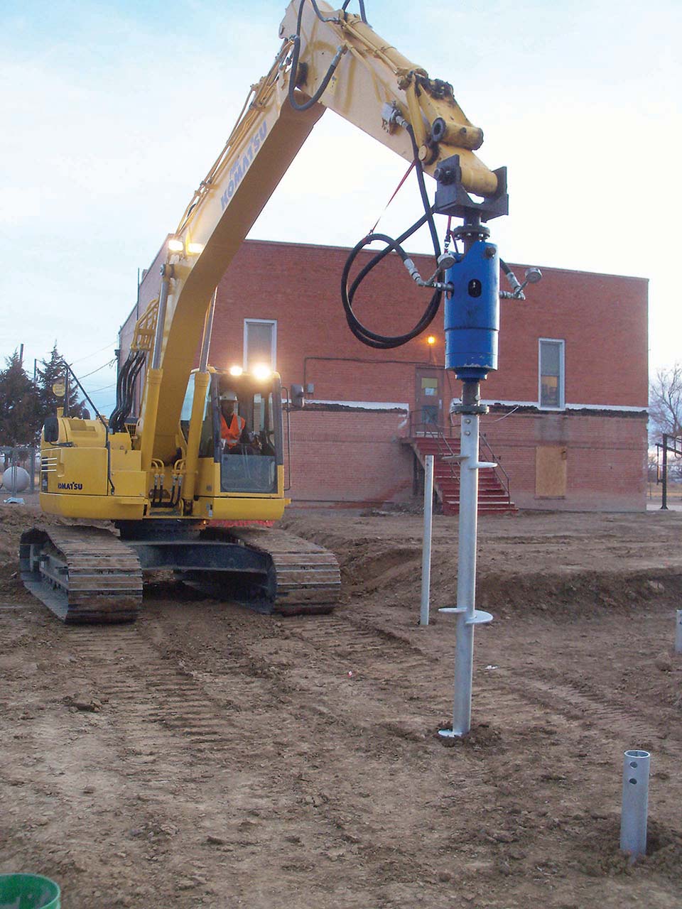 Raleigh Retaining Wall Repair | Helical Tieback Anchors