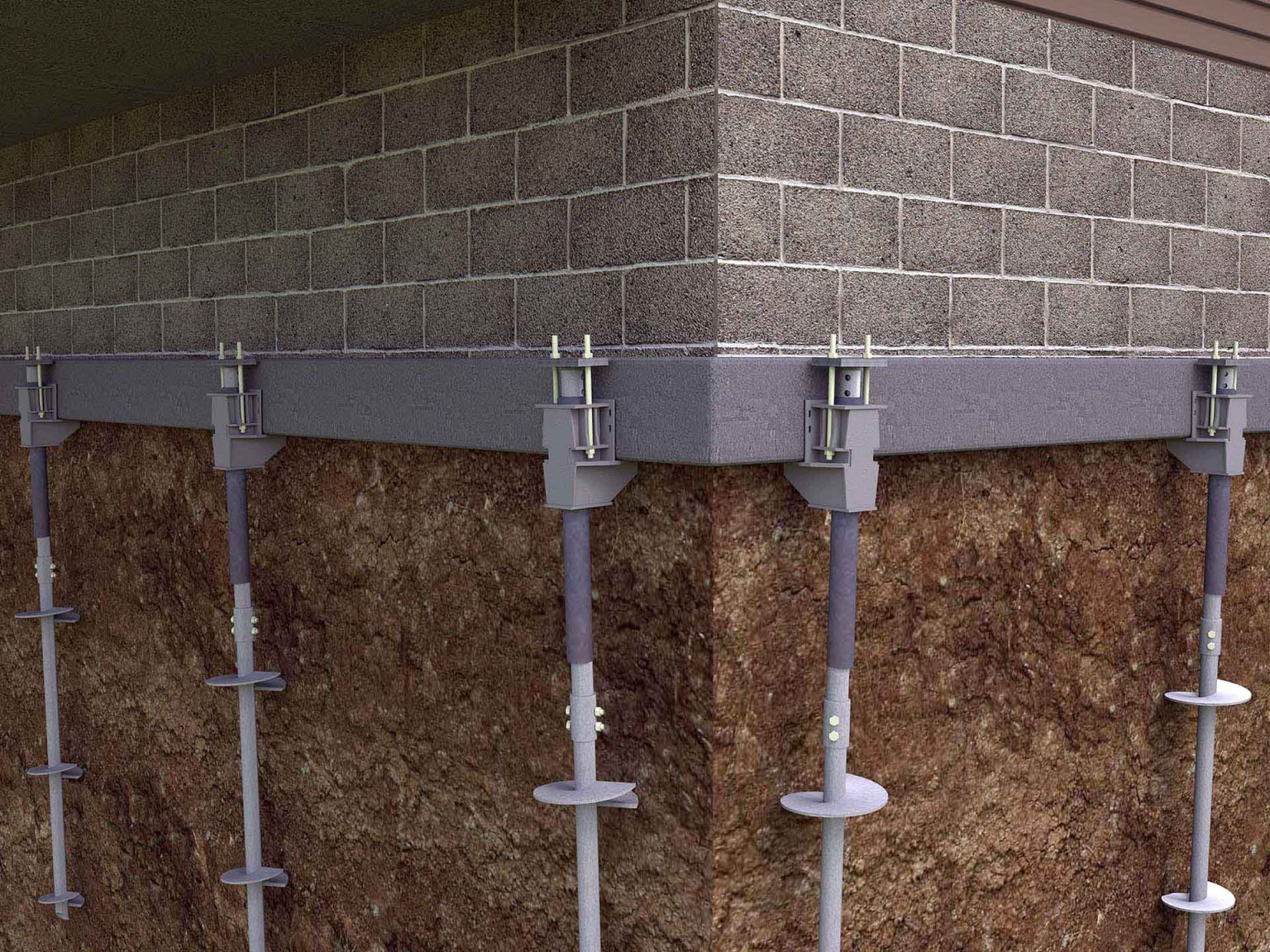 Foundation Pier Installation In North Carolina | Foundation Piers in ...